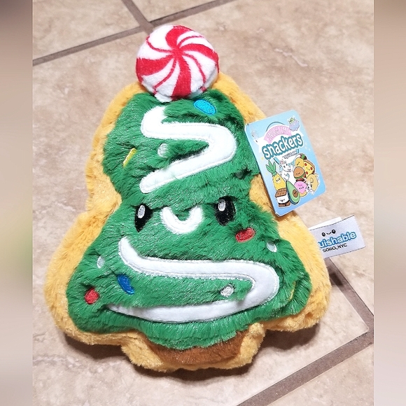 Squishable | Toys | Squishable Snugglemi Snackers Christmas Tree Cookie 7 Inch Plush | Poshmark